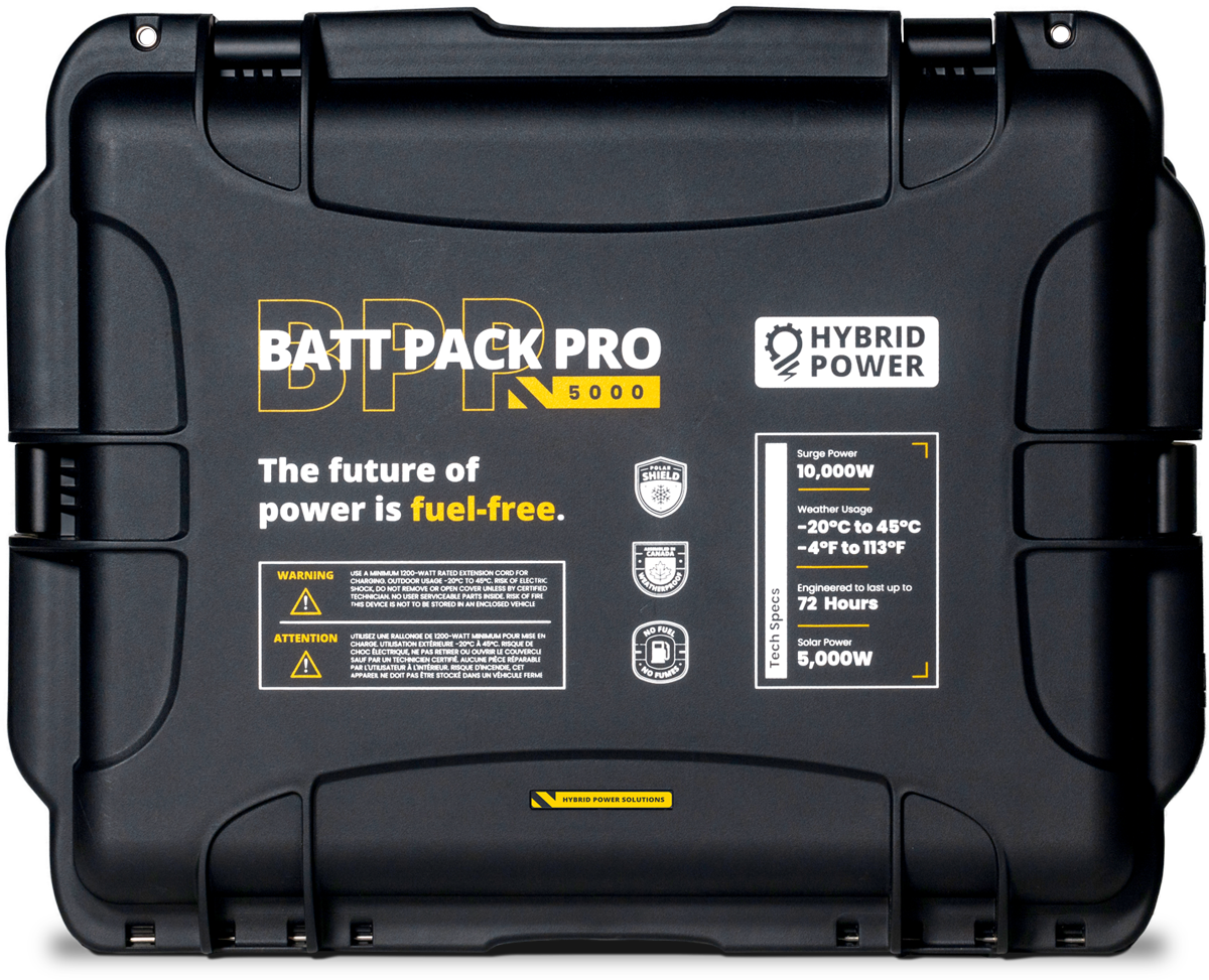 Batt Pack Pro | 5kW - Hybrid Power Solutions