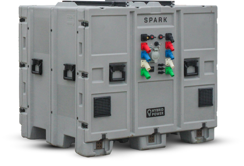 Spark Cube | 12kW/24kW - Hybrid Power Solutions